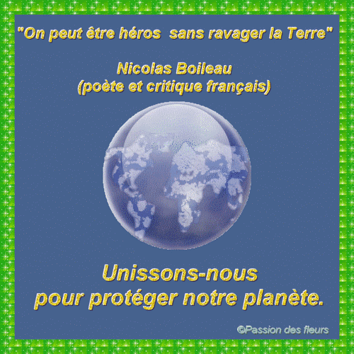 Cartes Journée Internationale de la Terre gratuites - En croyant à des ...