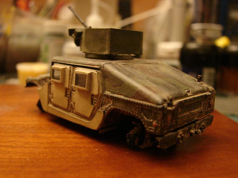 "Humvee Irak" conversion sur base Revell 1/72ème