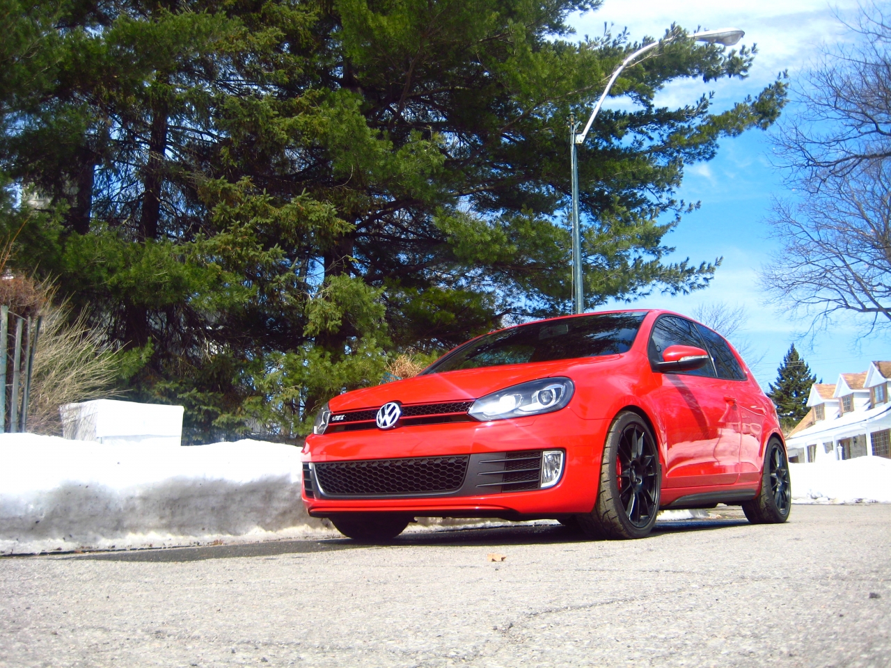 Red Gti shots | VW GTI MKVI Forum / VW Golf R Forum / VW Golf MKVI ...