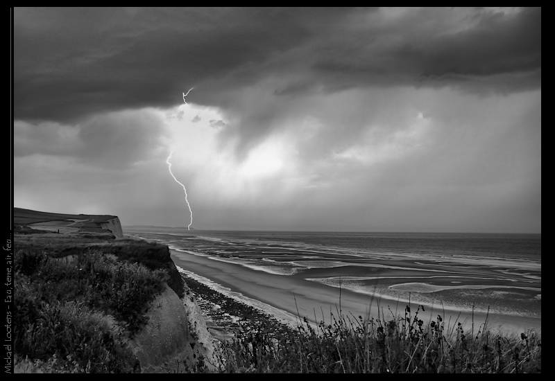 Orage diurne en Manche du 28 juin - impacts en mer