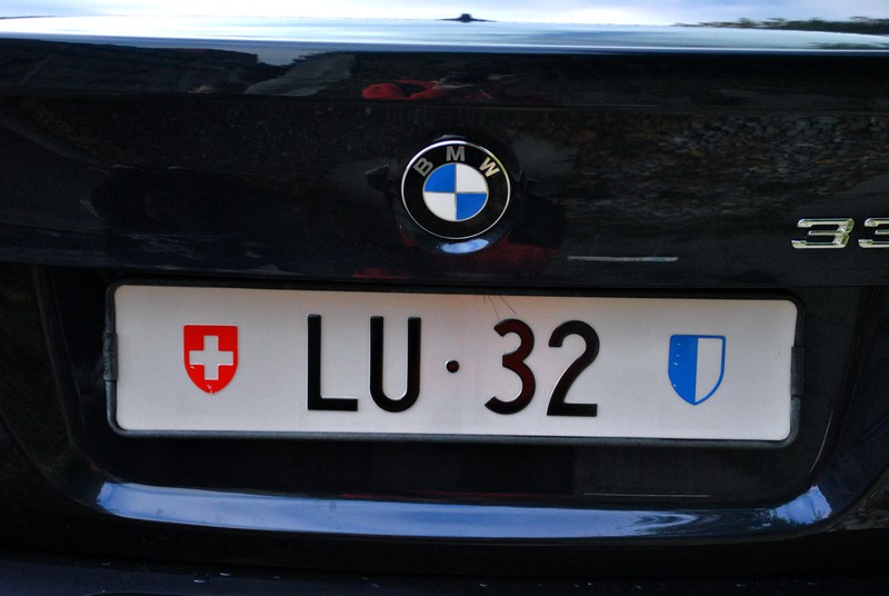 License plates of the canton of Lucerne (LU) - Luzern - PlatesMania.com