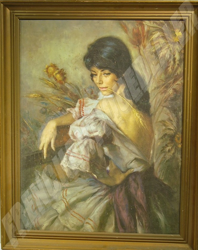 Belle reproduction sur toile BOHEMIENNE par Pedro Francisco RIBERA | eBay