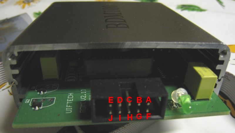 Pinout siemens peugeot 307 sid 803 to read BDM100 - ECU Connections