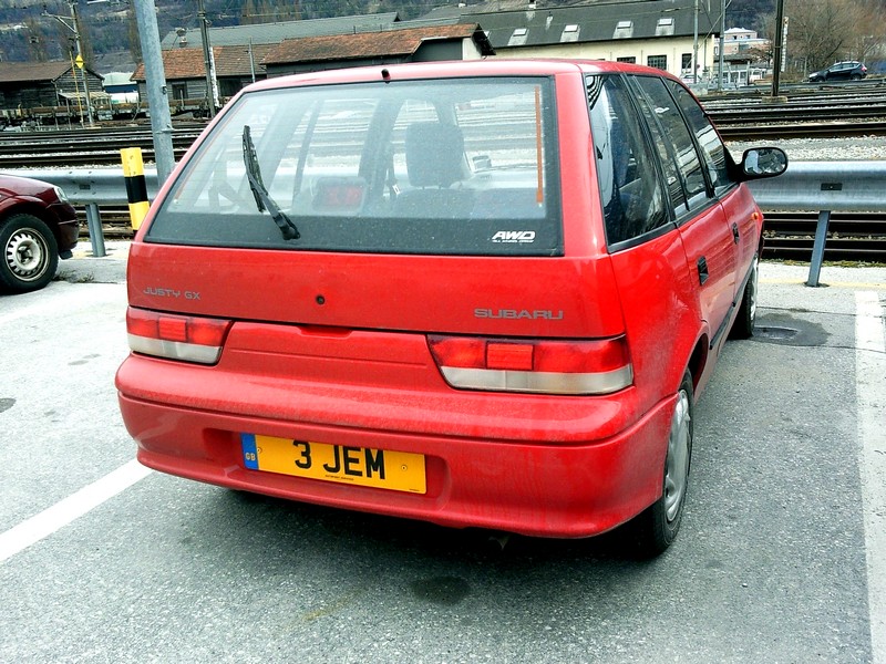 License plates of Liverpool, pre-2001 year system / Номера г. Ливерпуль ...