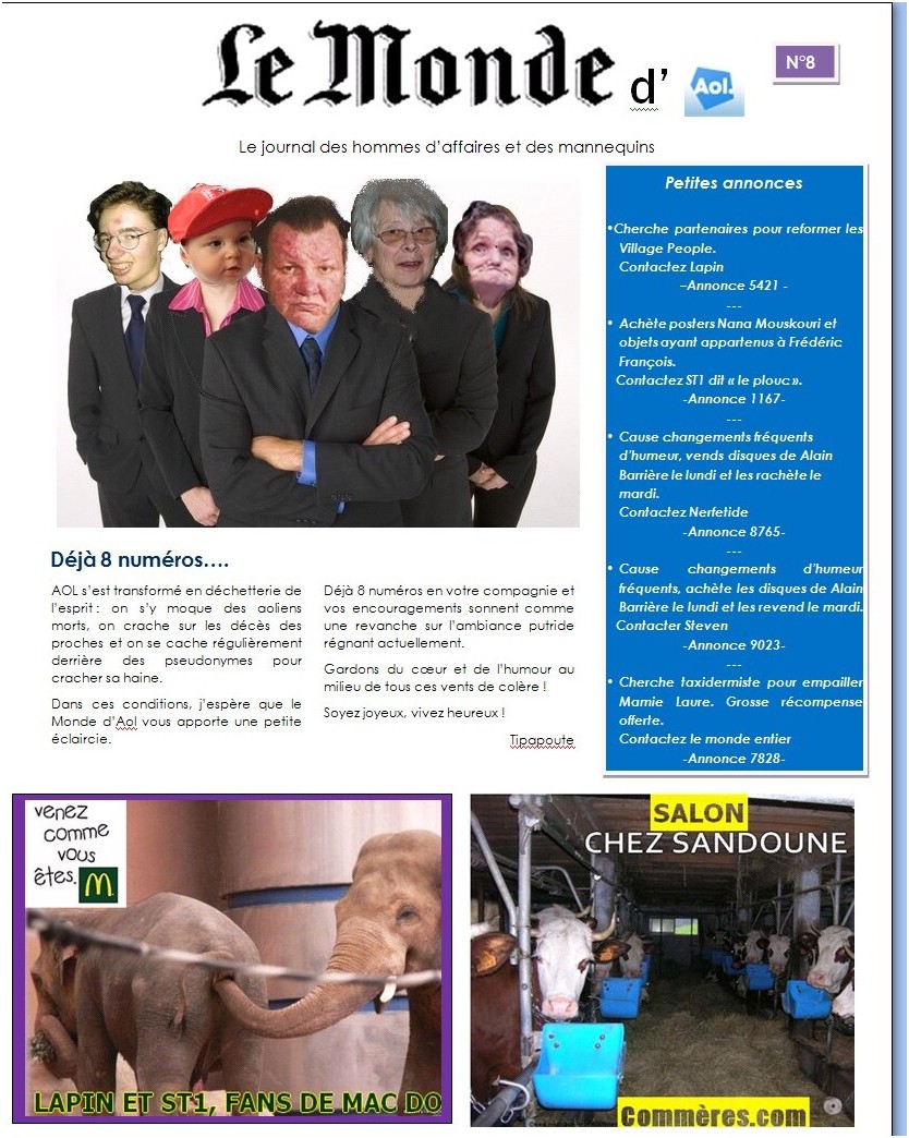 LE JOURNAL DU NET N°8 Page 1 | jodiric